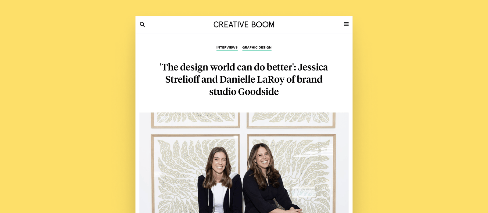 Goodside → A full-service brand studio